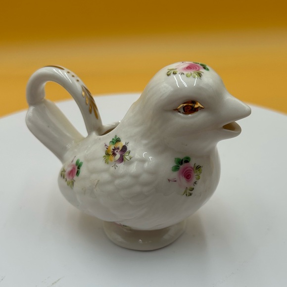 Vintage | Accents | Vintage Graces Teaware Bird Creamer With Flowers ...